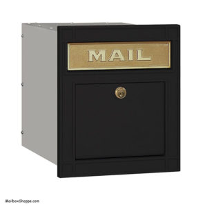 Plain Locking Column Mailbox