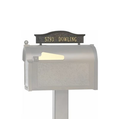 Dover Vinyl Mailbox Post