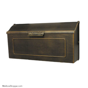 Sunrise Mailbox with House Numbers