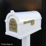 Keystone Mailbox - Fleur de Lis