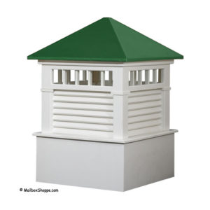 Waterford Transom Cupola - Aluminum Roof