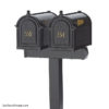 Whitehall Double Mailbox Package