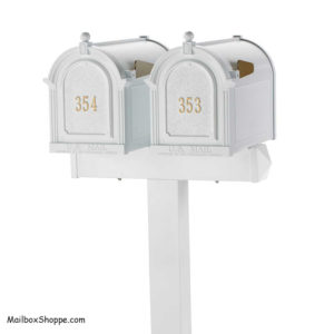 Whitehall Double Mailbox Package