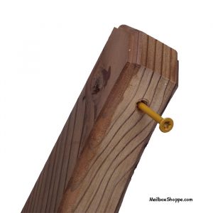 Replacement "Walpole" Wood Mailbox Bracket - Mailbox Shoppe