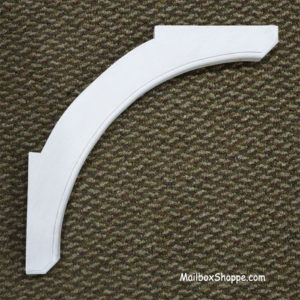 Replacement "Walpole" Wood Mailbox Brace - Mailbox Shoppe
