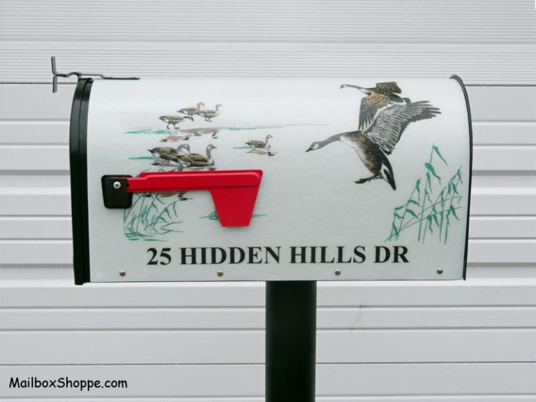 10038 Goose Flight Mailbox - Mailbox Shoppe
