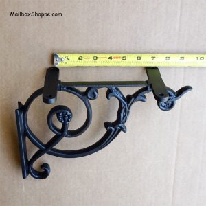 Round Pole Mailbox Bracket - Mailbox Shoppe
