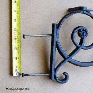 Round Pole Mailbox Bracket - Mailbox Shoppe