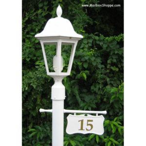 Ladder Rest Vinyl Number Sign - Mailbox Shoppe