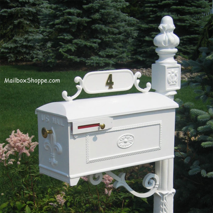 2 Inch Tall Brass Numbers - Mailbox Shoppe