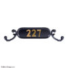 2 Inch Tall Brass Numbers - Mailbox Shoppe