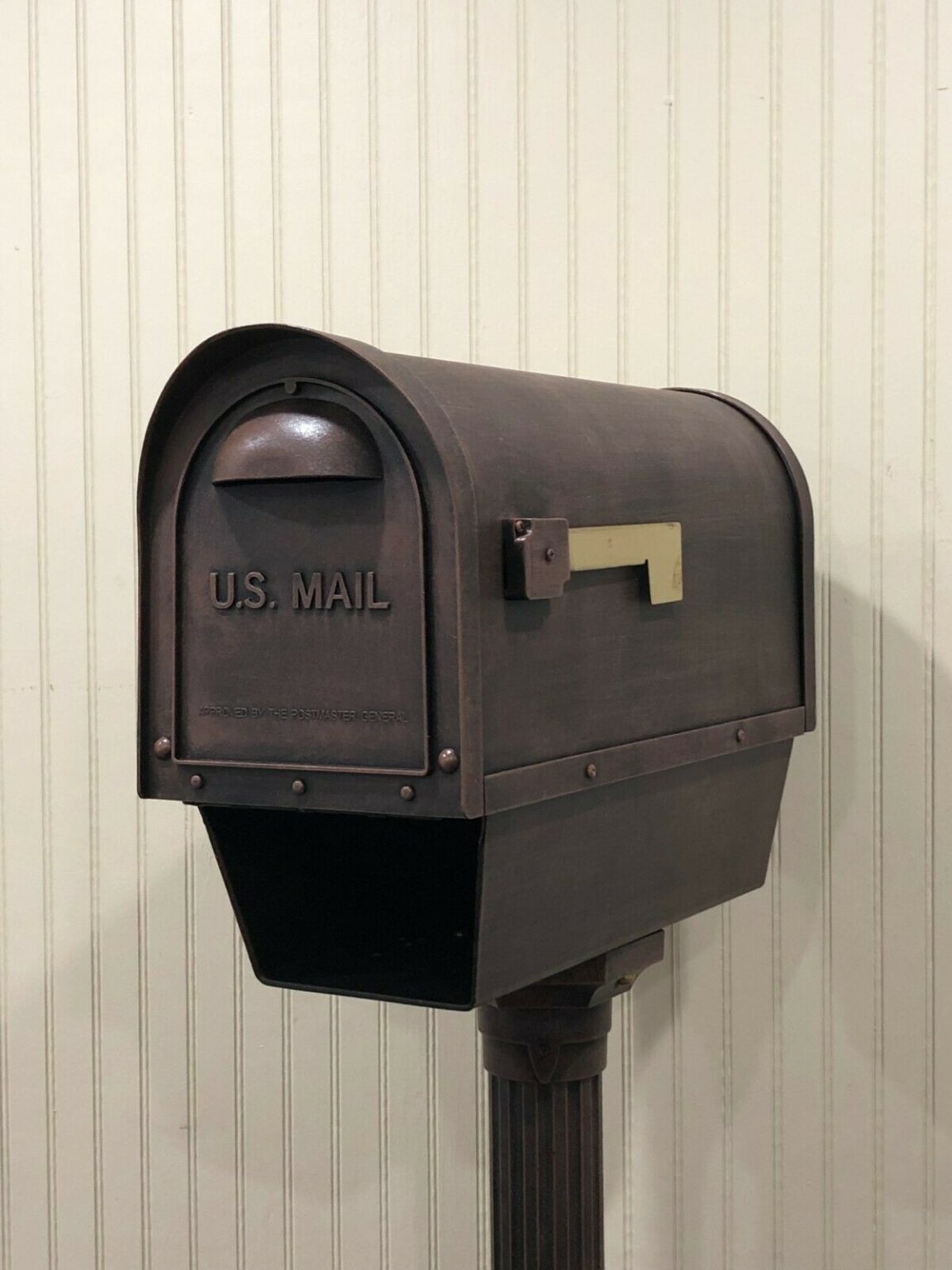 Classic Mailbox Paper Holder & 590 Post - Mailbox Shoppe