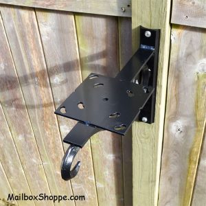 EL PASO Cast Mailbox Post Bracket - Mailbox Shoppe